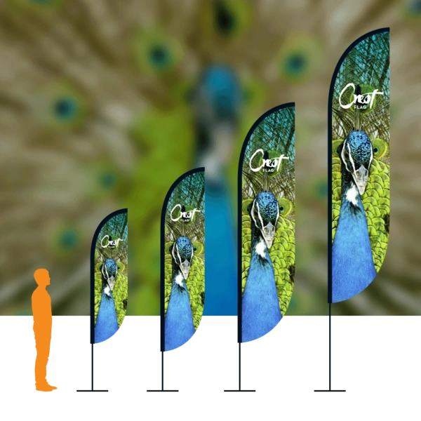 Crest Flag | Folkestone Printing